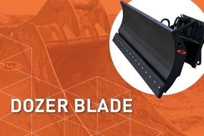 Dozer blades and rubber scrapers - Maskinfabrikken JST A/S