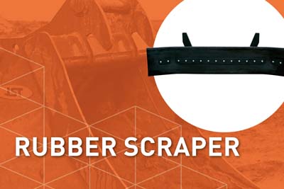 Dozer blades and rubber scrapers - Maskinfabrikken JST A/S